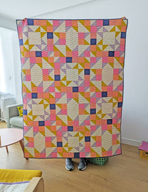 Kaleidoscope Quilt - PDF sewing pattern – CocoWawa Crafts
