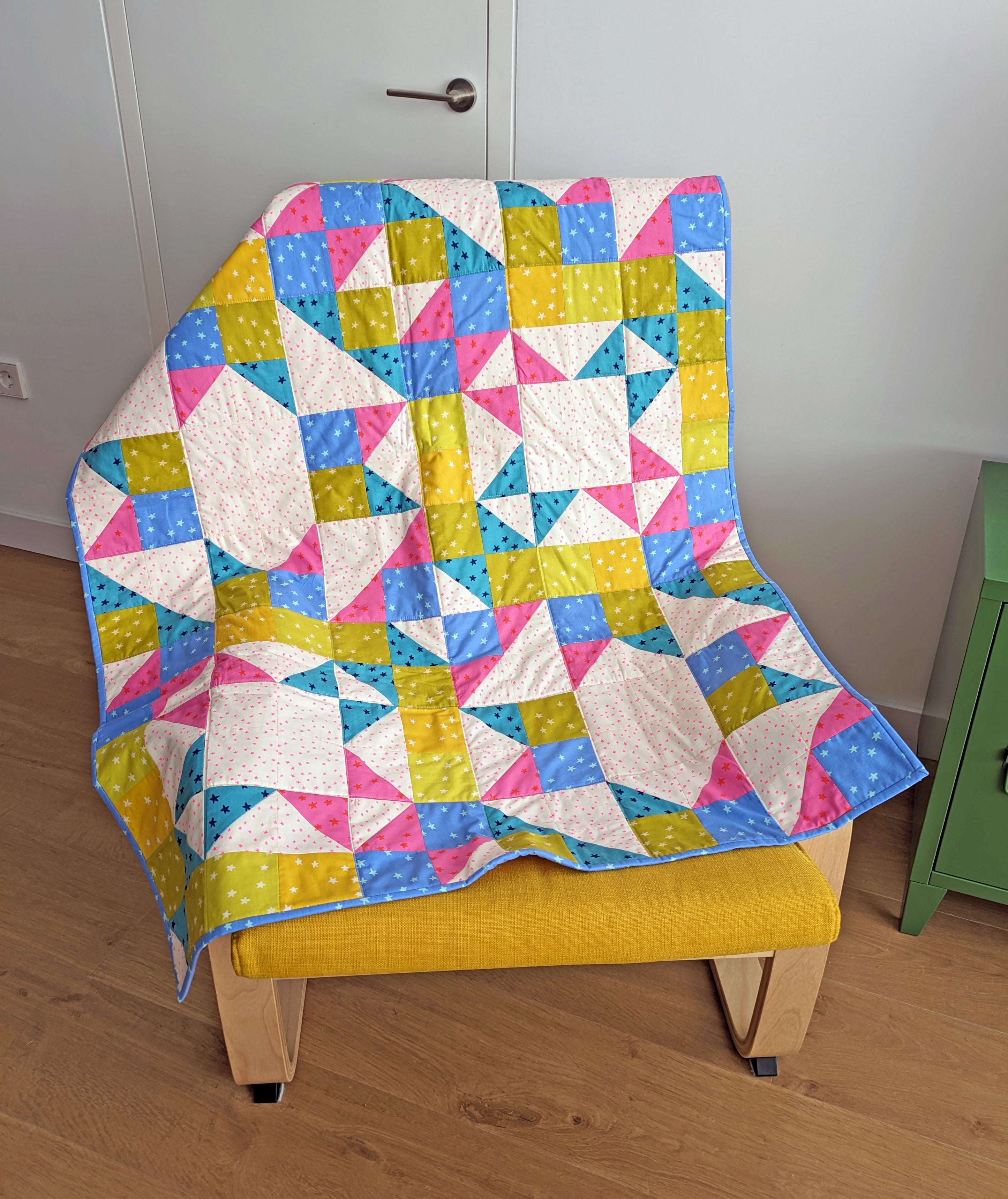 Kaleidoscope Quilt - PDF sewing pattern – CocoWawa Crafts