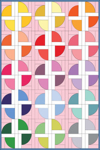 Broken Circles Quilt - PDF sewing pattern – CocoWawa Crafts